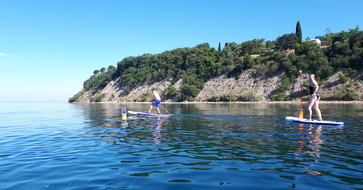 SUP Tour: Exploring Debeli Rtic Coastline | GetYourGuide