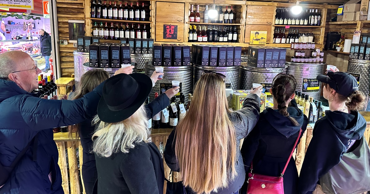 Rome: Vatican, Trionfale Market Wine & Food Tasting Tour | GetYourGuide