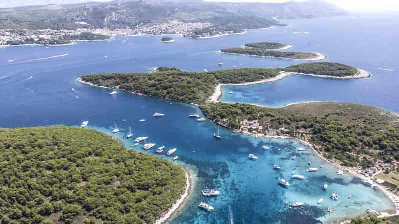 Hvar: Private Best Beaches Boat Tour with Wine Tasting | GetYourGuide
