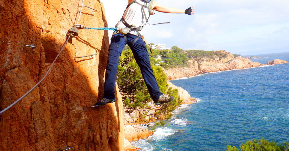 Sant Feliu de Guixols: Climb Via Ferrata Cala del Molí | GetYourGuide