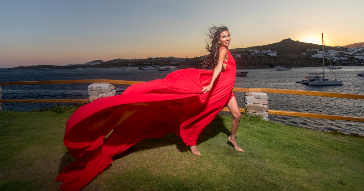 Mykonos: Private Photoshoot with Pro Fashion Photographer | GetYourGuide