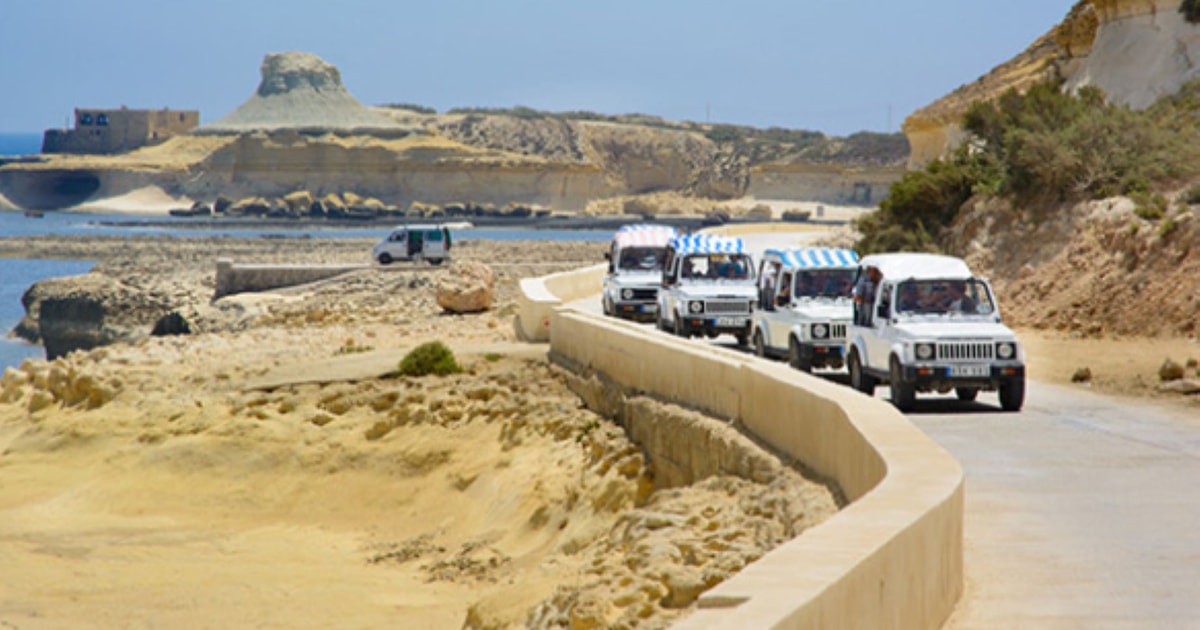 Malta: Privé Jeep Tour op Gozo met Lunch | GetYourGuide