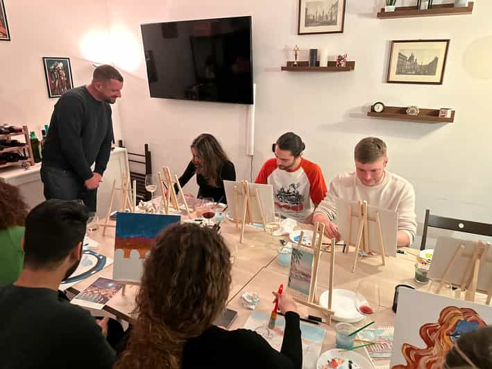Rome: Small-Group Art Class with Wine | GetYourGuide