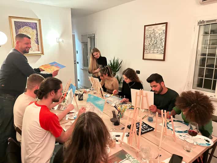 Rome: Small-Group Art Class with Wine | GetYourGuide