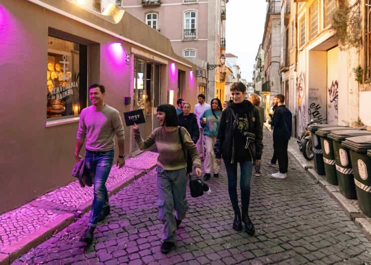 Lisbon: Tipsy Tour Fun Bar Crawl with a Local Guide | GetYourGuide