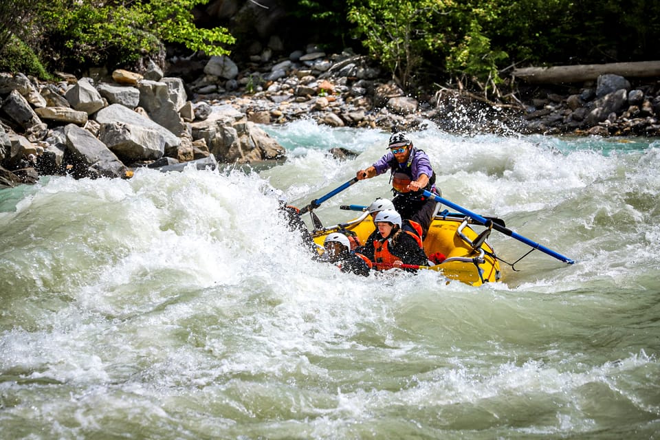 Golden, BC: Kicking Horse River Half Day Whitewater Rafting | GetYourGuide