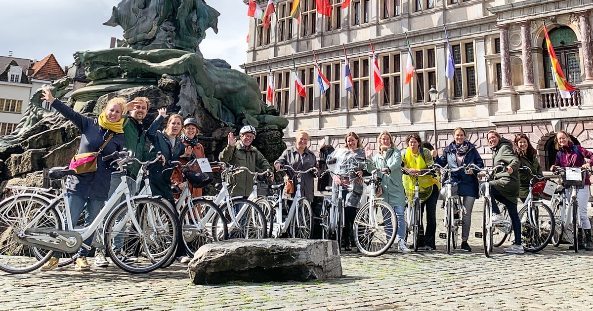 Antwerpia: Wycieczka rowerowa z przewodnikiem City Highlights ...