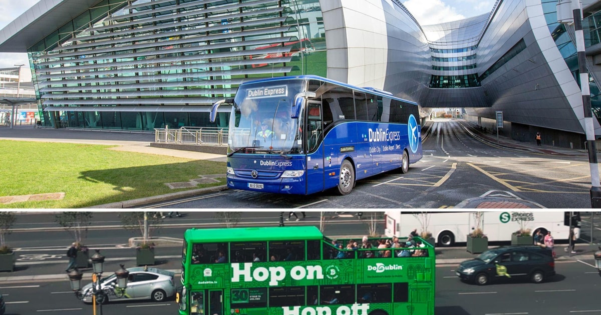Dublin: Airport Transfer and Hop-On Hop-Off Bus Ticket | GetYourGuide