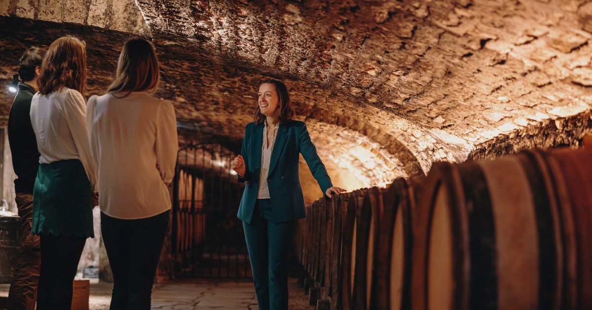 Beaune: Maison Champy Guided Cellar Tour with Wine Tasting | GetYourGuide