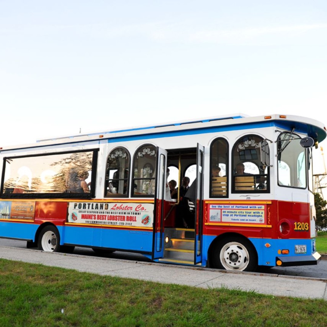 Portland, Maine: 60-Minute Narrated Sightseeing Trolley Tour | GetYourGuide