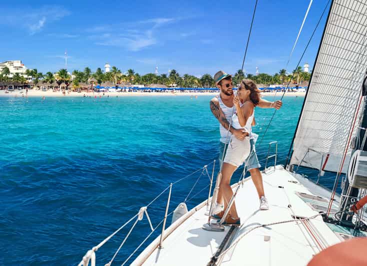 From Cancún: Isla Mujeres Catamaran Sailing Tour with Lunch | GetYourGuide