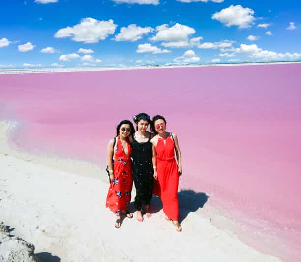 Desde Cancún: un día en el lago rosa de Las Coloradas | GetYourGuide