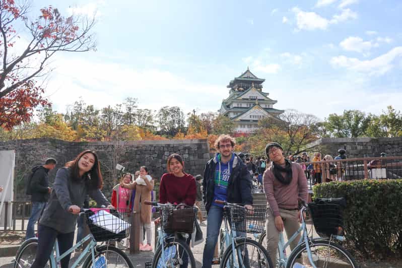 Osaka: Guided City Highlights Bike Tour with Lunch | GetYourGuide