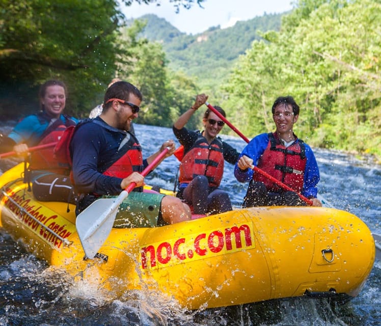 Bryson City: Nantahala River Guided Whitewater Rafting Trip | GetYourGuide