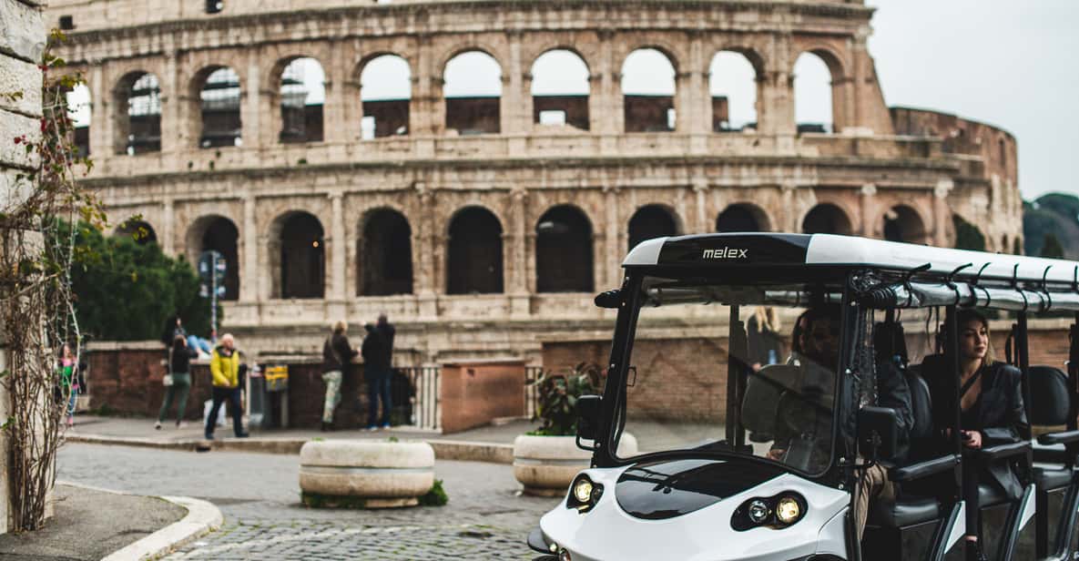 Rom: Geführte Tour durch die Highlights der Stadt mit dem Golfwagen ...