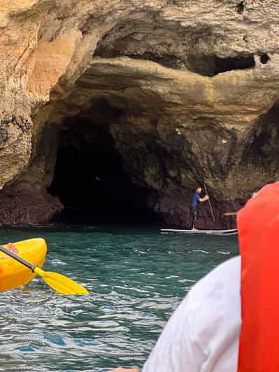 Benagil: Guided Kayak Tour to 5 Caves | GetYourGuide