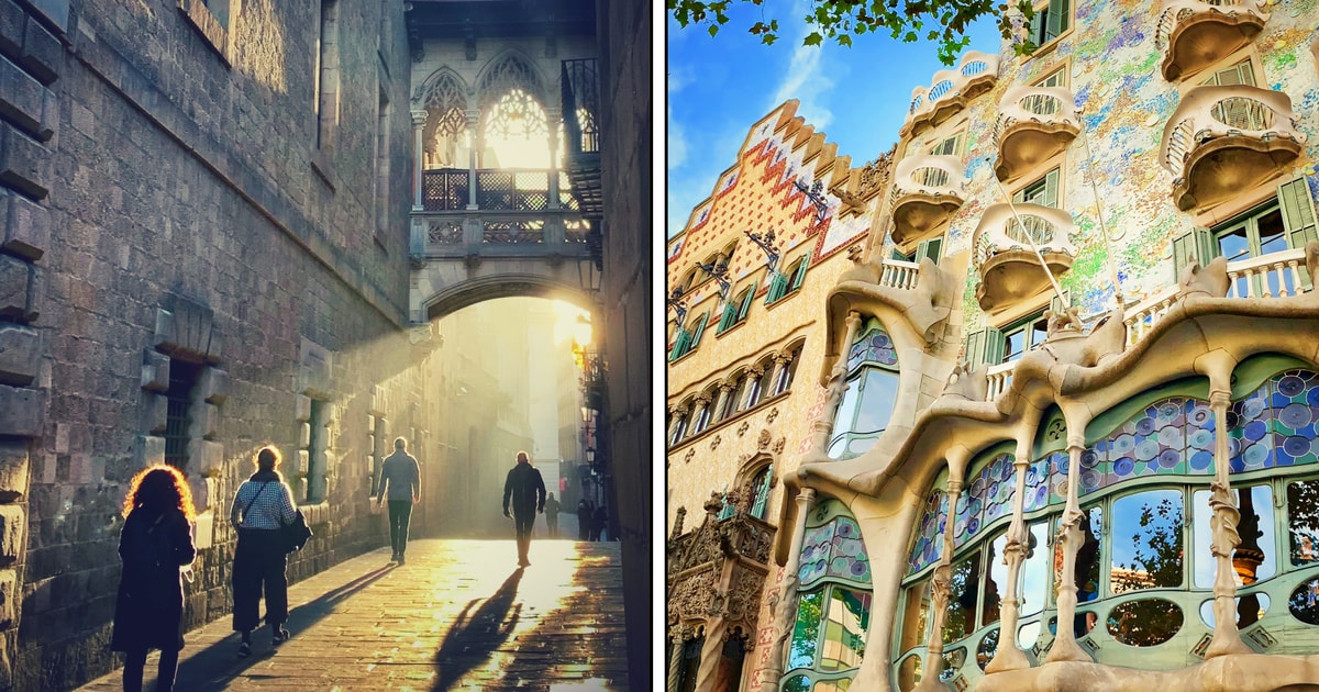 Tour a piedi 2 in 1 di Barcellona: Città Vecchia + Via Gaudí | GetYourGuide