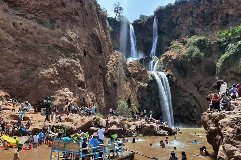 Marrakech: Excursie de o zi la cascadele Ouzoud cu drumeție ghidată ...