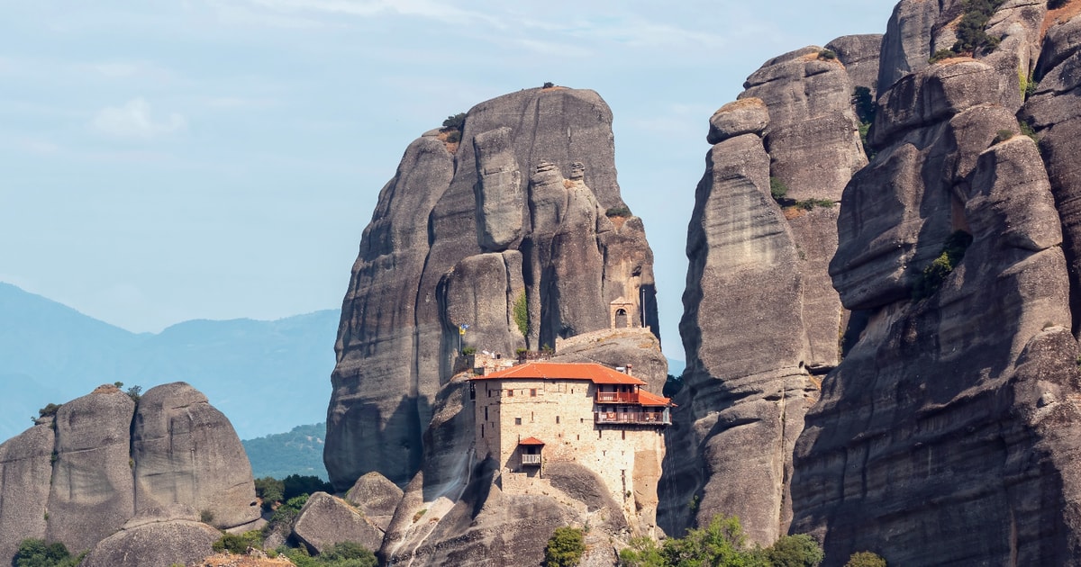 Meteora: Self-Guided App-Based Driving Tour | GetYourGuide