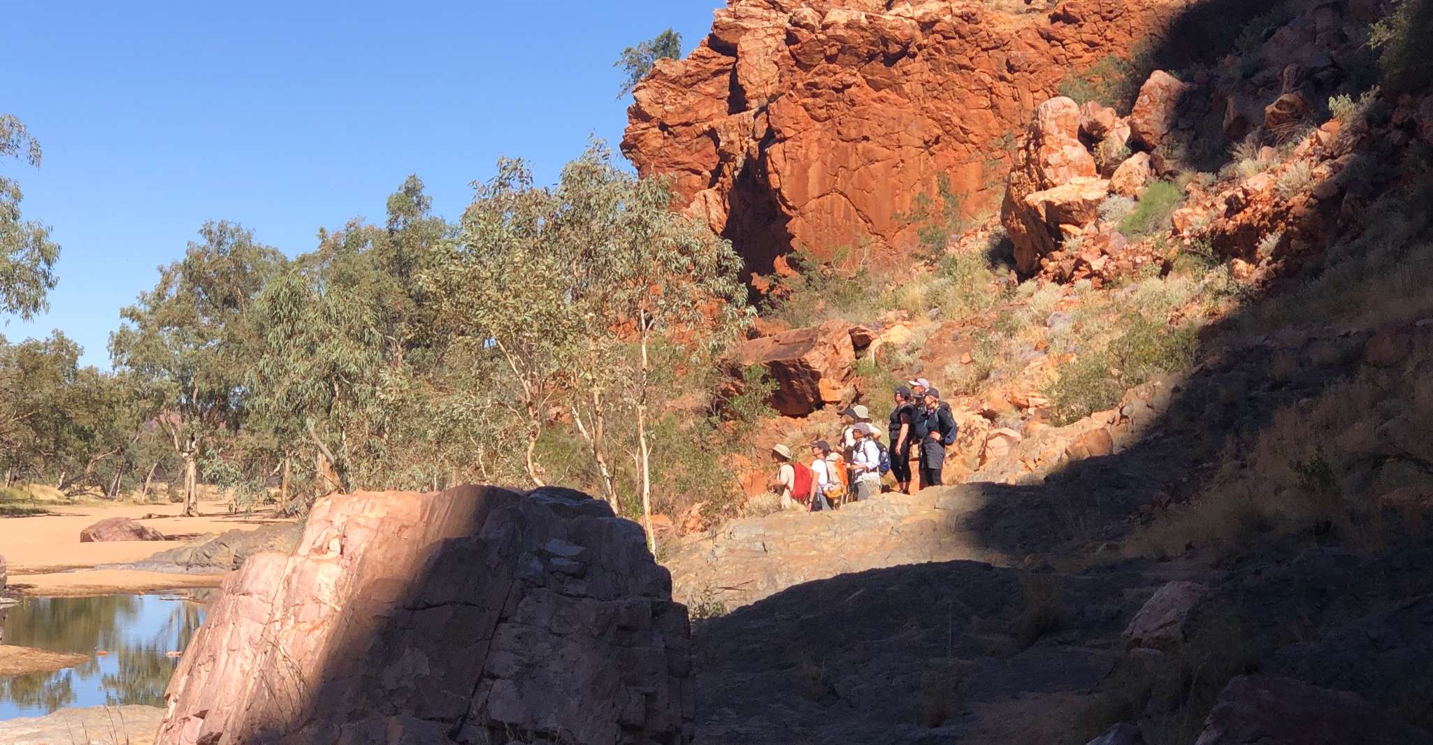 Alice Springs, Simpsons Gap Sunset Watercolor Painting Class ...