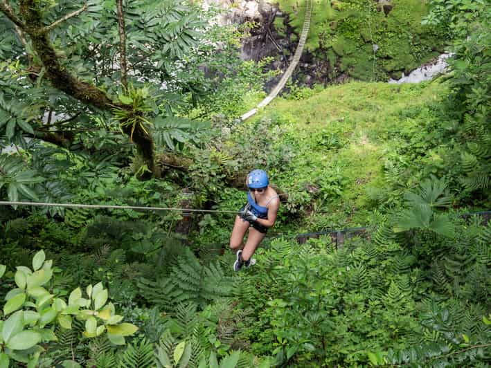 La Fortuna: Waterfall Rappelling and Canopy Zip Lining Tour | GetYourGuide