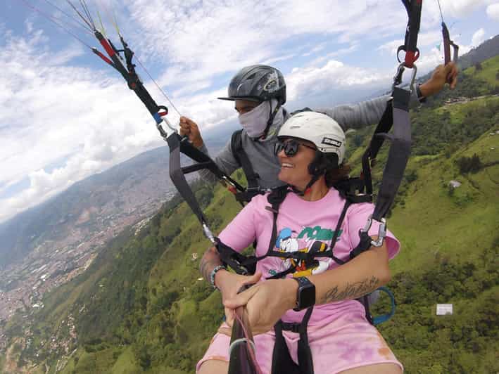 From Medellín: Paragliding Tour with GoPro Photos & Videos | GetYourGuide