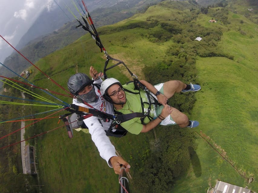 From Medellín: Paragliding Tour with GoPro Photos & Videos | GetYourGuide