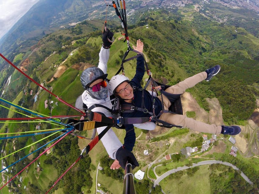 From Medellín: Paragliding Tour with GoPro Photos & Videos | GetYourGuide