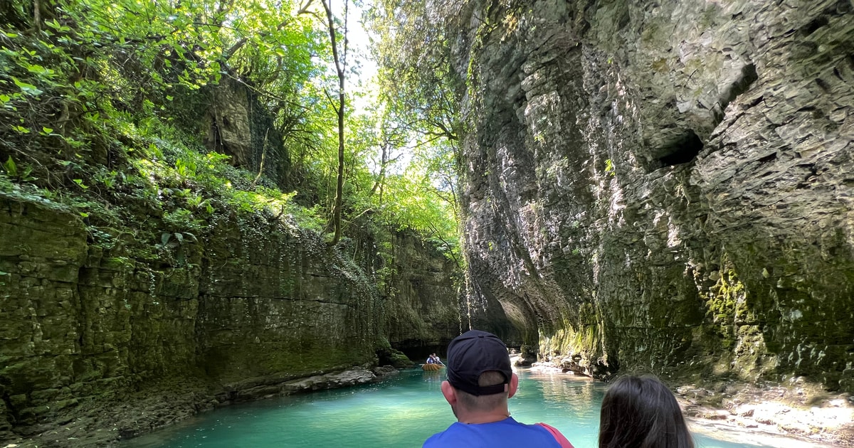 Kutaisi: Martvili & Okatse Canyon Tour with Prometheus Cave | GetYourGuide