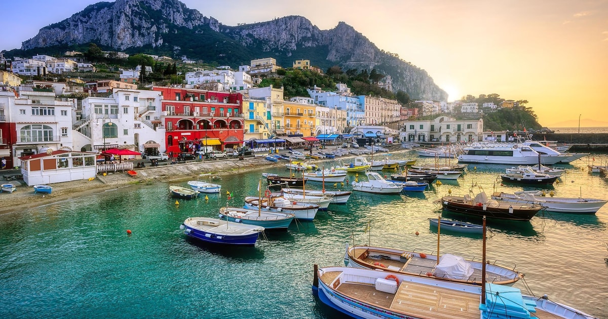 From Rome: Private 1-Way Transfer to Capri Island | GetYourGuide