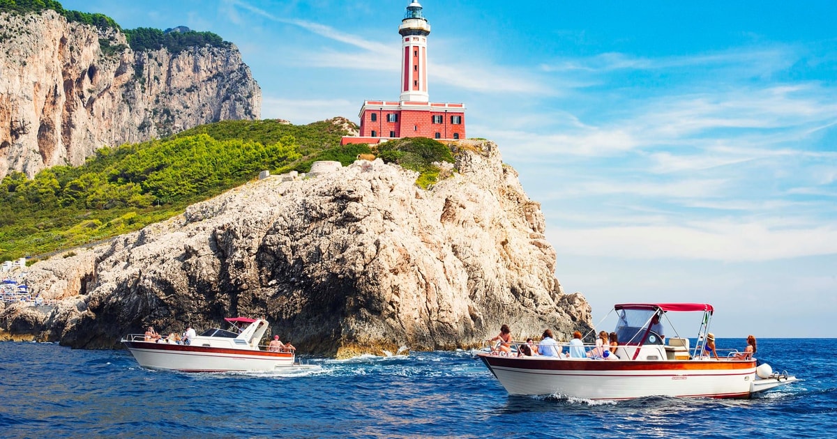 From Sorrento: Capri Island Boat Day Trip With Transfer | GetYourGuide