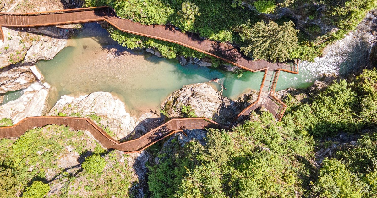 Lake Como: Bellano Gorge Entry Ticket with an Aperitif | GetYourGuide