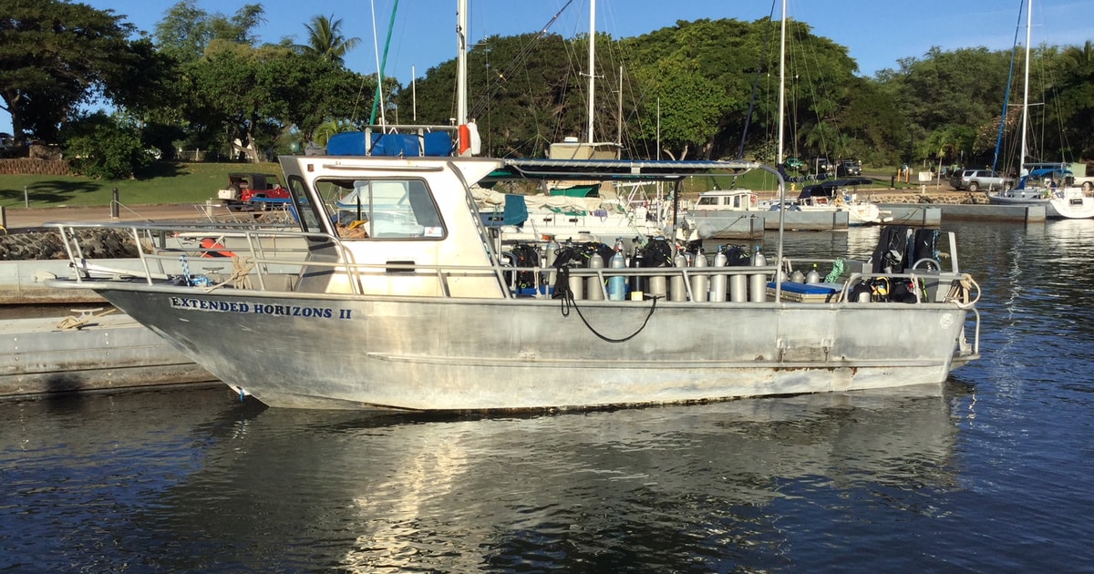 Maui: Two Tank Lanai Boat Dive Adventure to Lanai Cathedrals | GetYourGuide