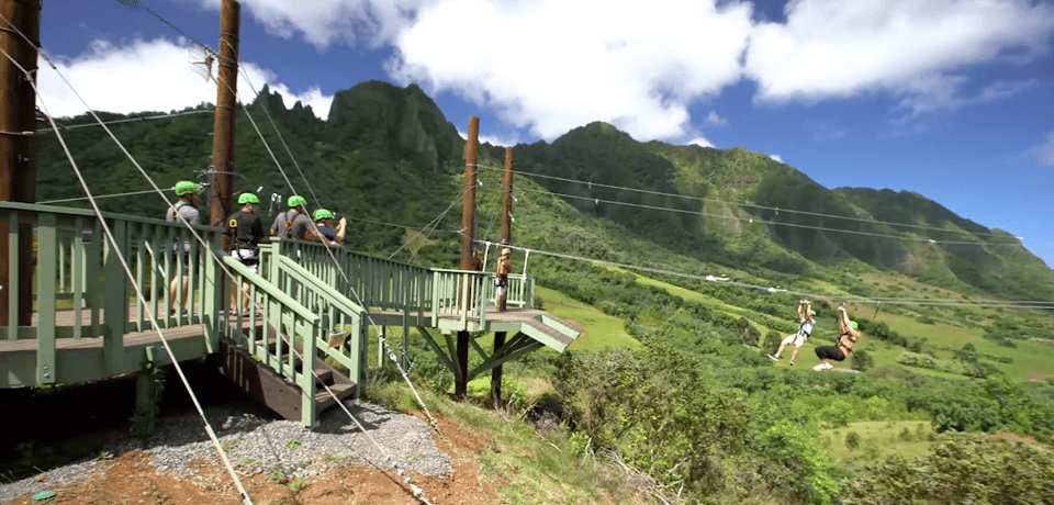 Oahu: Kualoa Jurassic Valley Zipline Tour | GetYourGuide