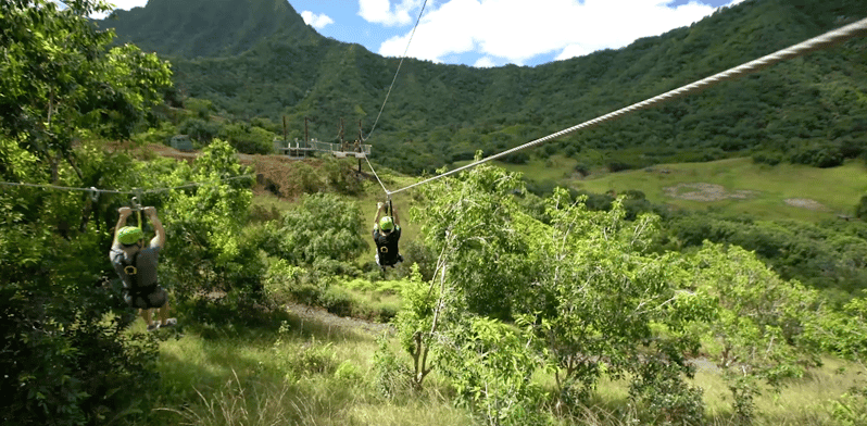 Oahu: Kualoa Jurassic Valley Zipline Tour | GetYourGuide