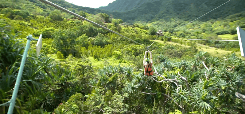 Oahu: Kualoa Jurassic Valley Zipline Tour | GetYourGuide