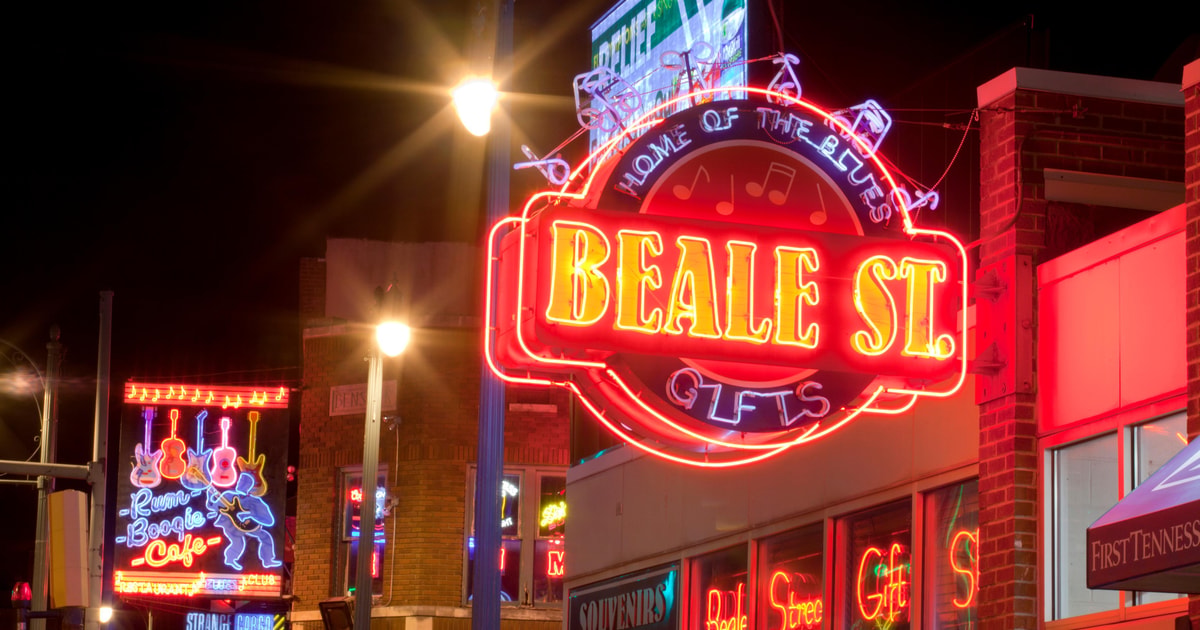 Memphis: Self-Guided Audio Walking Tour of Beale Street | GetYourGuide