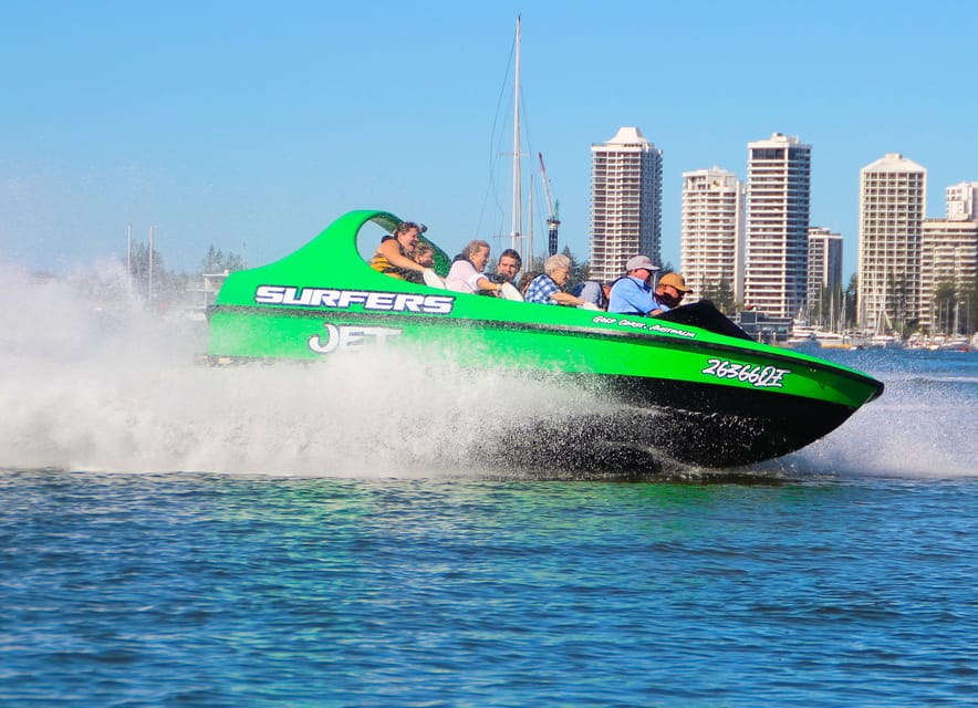 Gold Coast: 55 min Surfers Paradise Jet Boat Ride | GetYourGuide