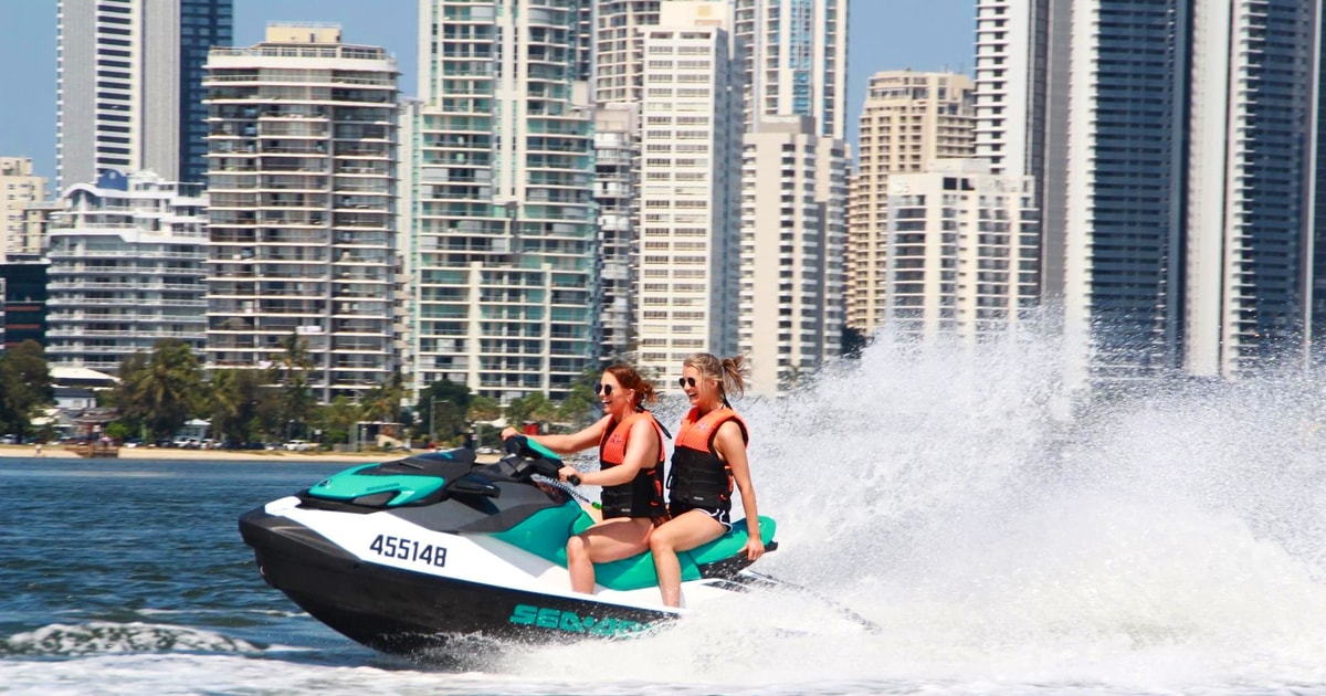 Surfers Paradise: Islands Guided Jet Ski Tour | GetYourGuide