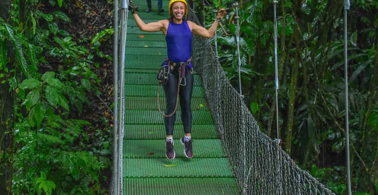 La Fortuna: Birdwatching, Canopy și Tarzan Swing Combo Tour | GetYourGuide