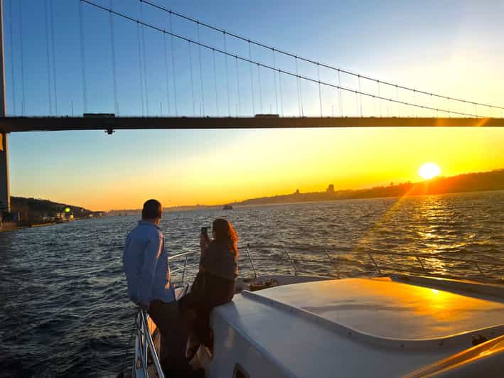 Istanbul: Sunset Luxury Yacht Cruise on Bosphorus with Guide | GetYourGuide