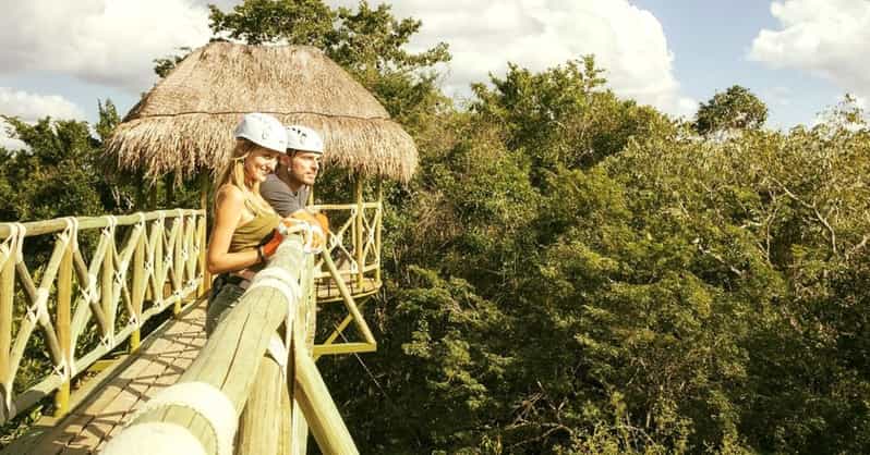 From Cancún: Zipline Circuit & Off-Roading at Selvática Park | GetYourGuide