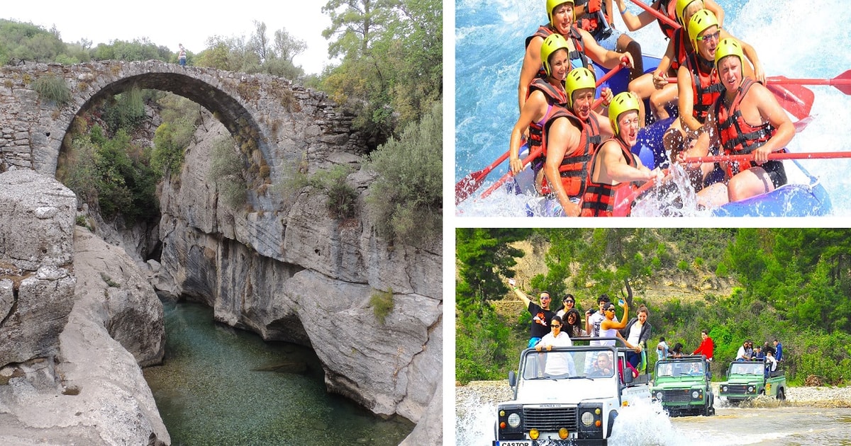 From Side: Taurus Mountains Jeep Safari and Rafting Tour | GetYourGuide