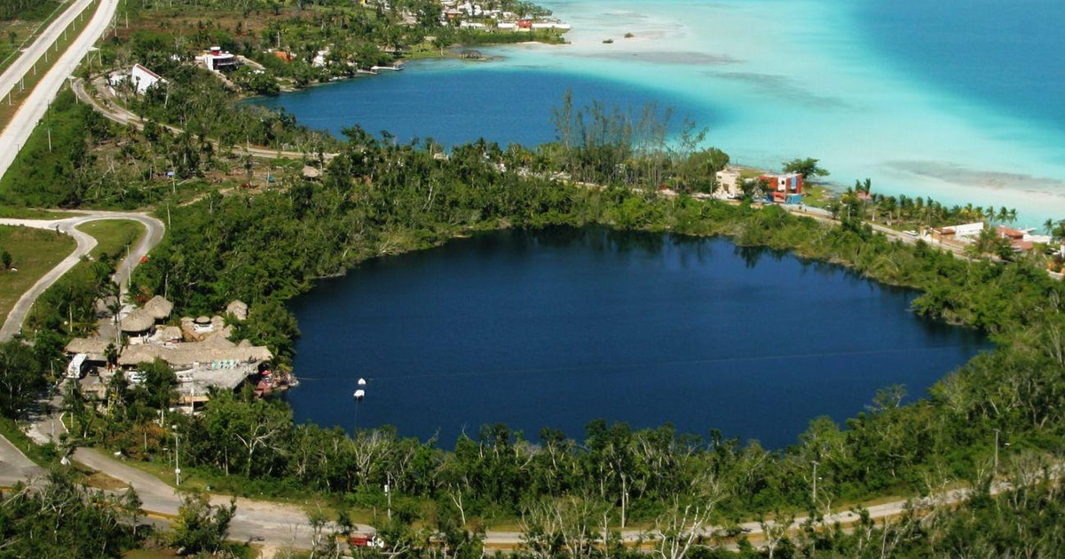 From Cancun: Bacalar Lagoon Day Trip with Boat Tour & Lunch | GetYourGuide