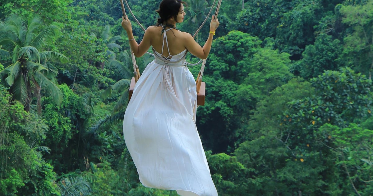 Bali: Aloha Ubud Swing mit Transfer und optionalen Aktivitäten ...