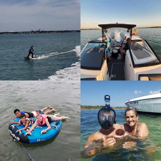 St Pete Beach: Private Boat tour for watersports snorkeling | GetYourGuide