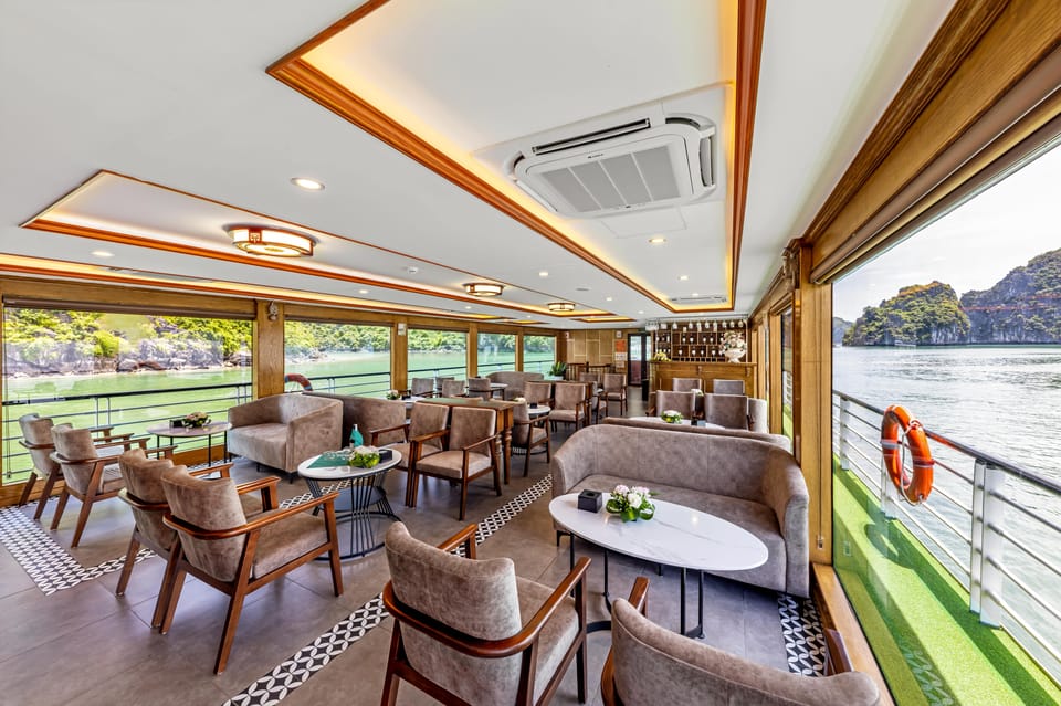 From Hanoi: 1-Day Halong 5-Star Cruise w/Jacuzzi & Limousine | GetYourGuide
