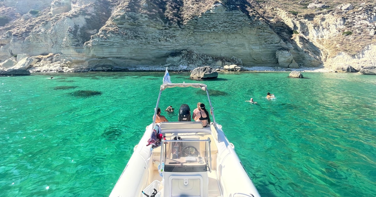 Cagliari: Boat Tour with 4 Swim Stops at Devil's Saddle | GetYourGuide
