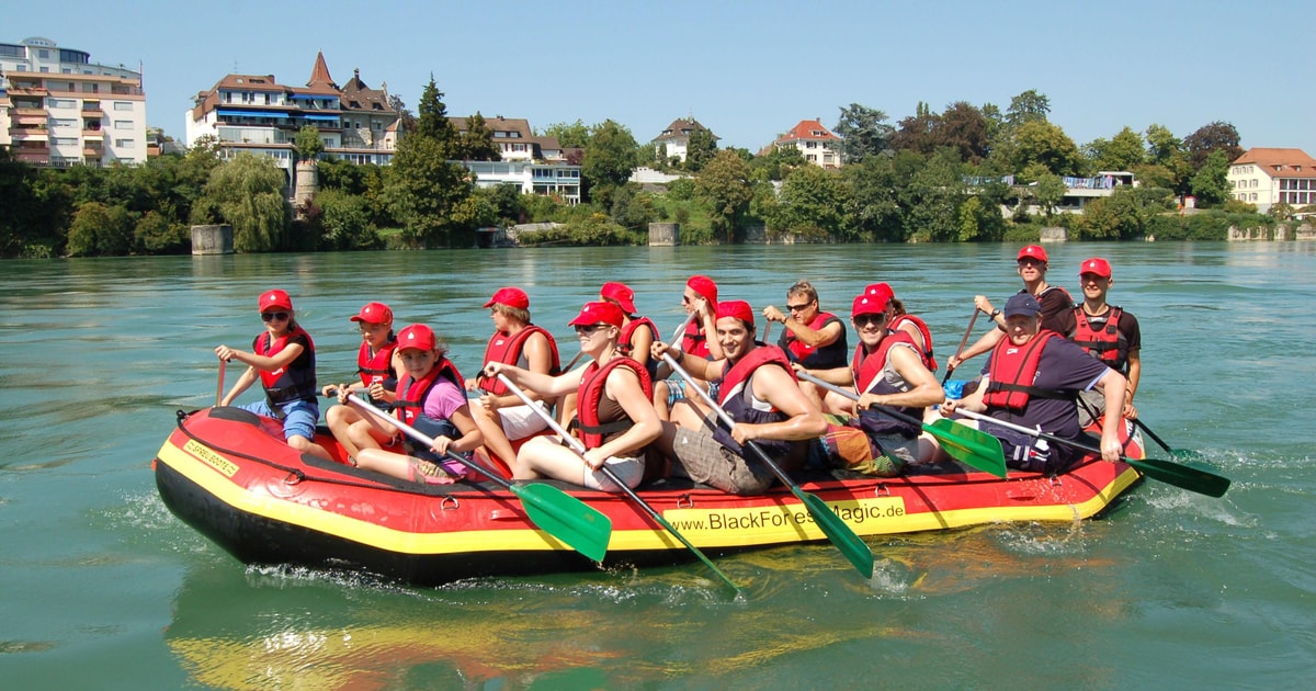 Freiburg and Basel: Rafting Tour on the River Rhine | GetYourGuide