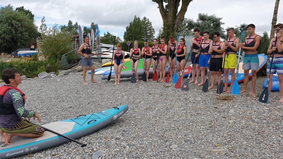 SUP beginners course including tour | GetYourGuide